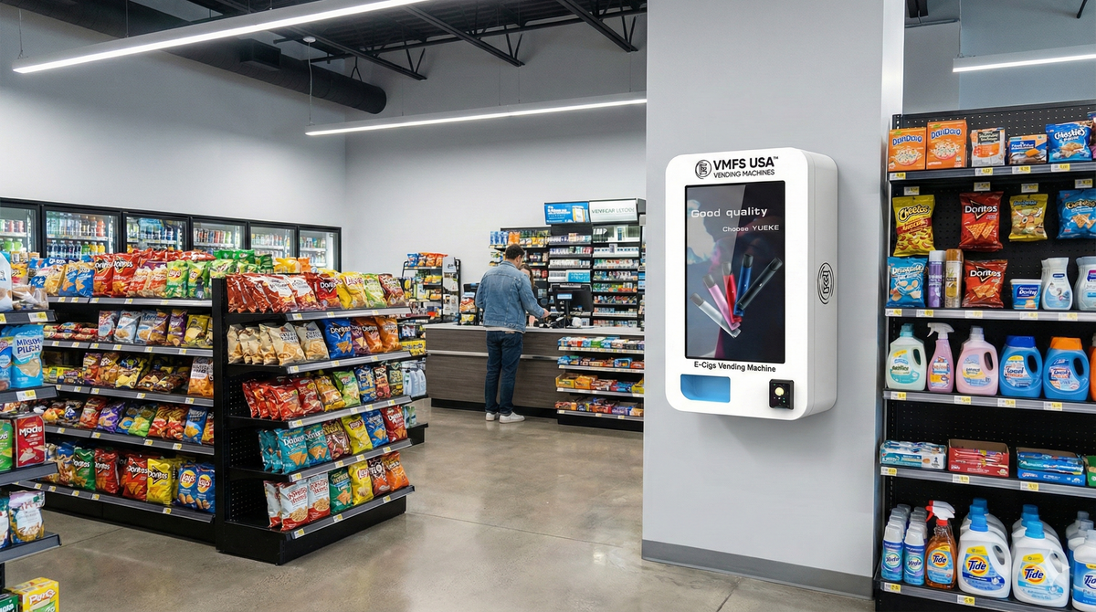 Wall Mounted Vending Machines | Slim. Secure. Built To Fit. | VMFS USA